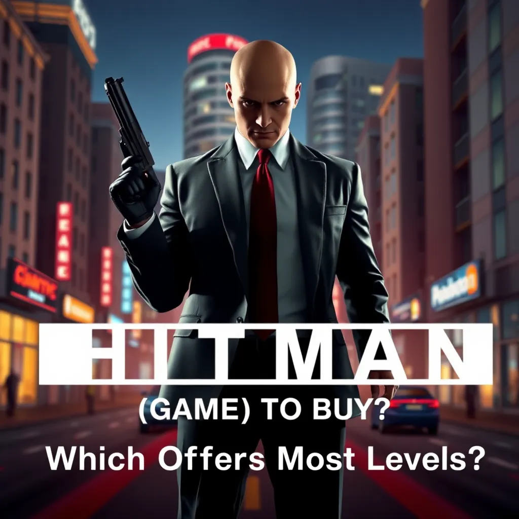 Best Hitman Game to Buy: Which Offers the Most Levels? : LevelUpTalk