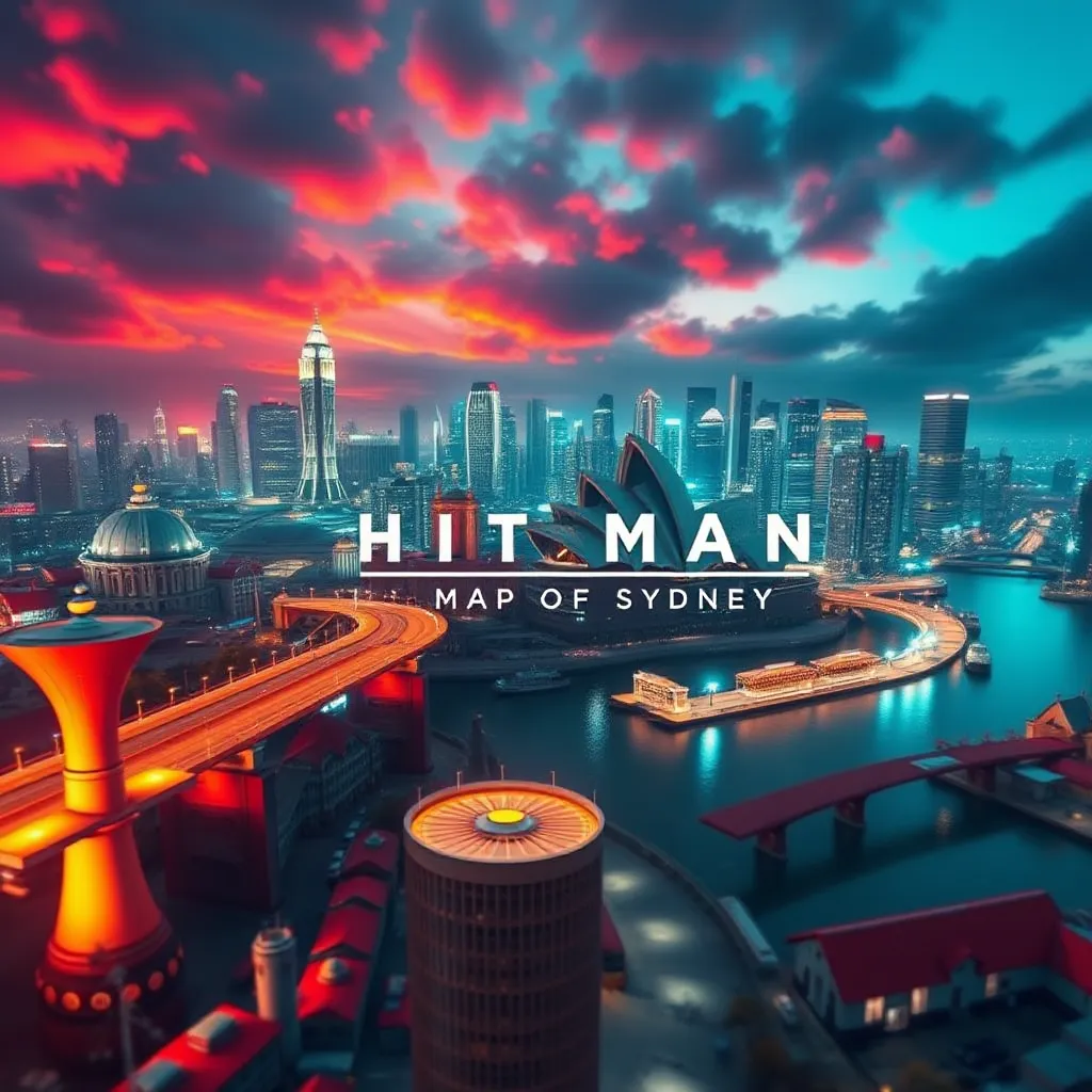 Creative Hitman Map Inspired by Sydney's Landmarks : LevelUpTalk