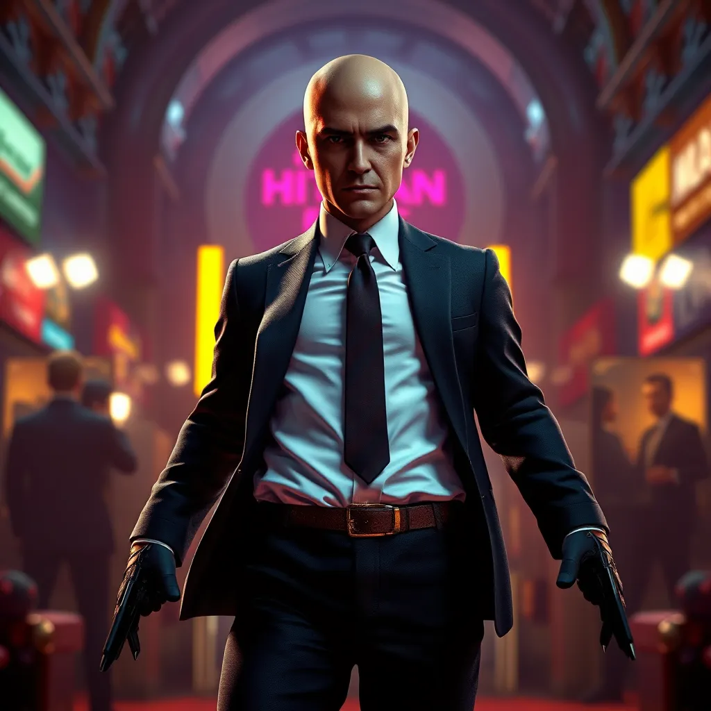 Hitman Game’s Jarring Crotch-Level Start Screen : LevelUpTalk