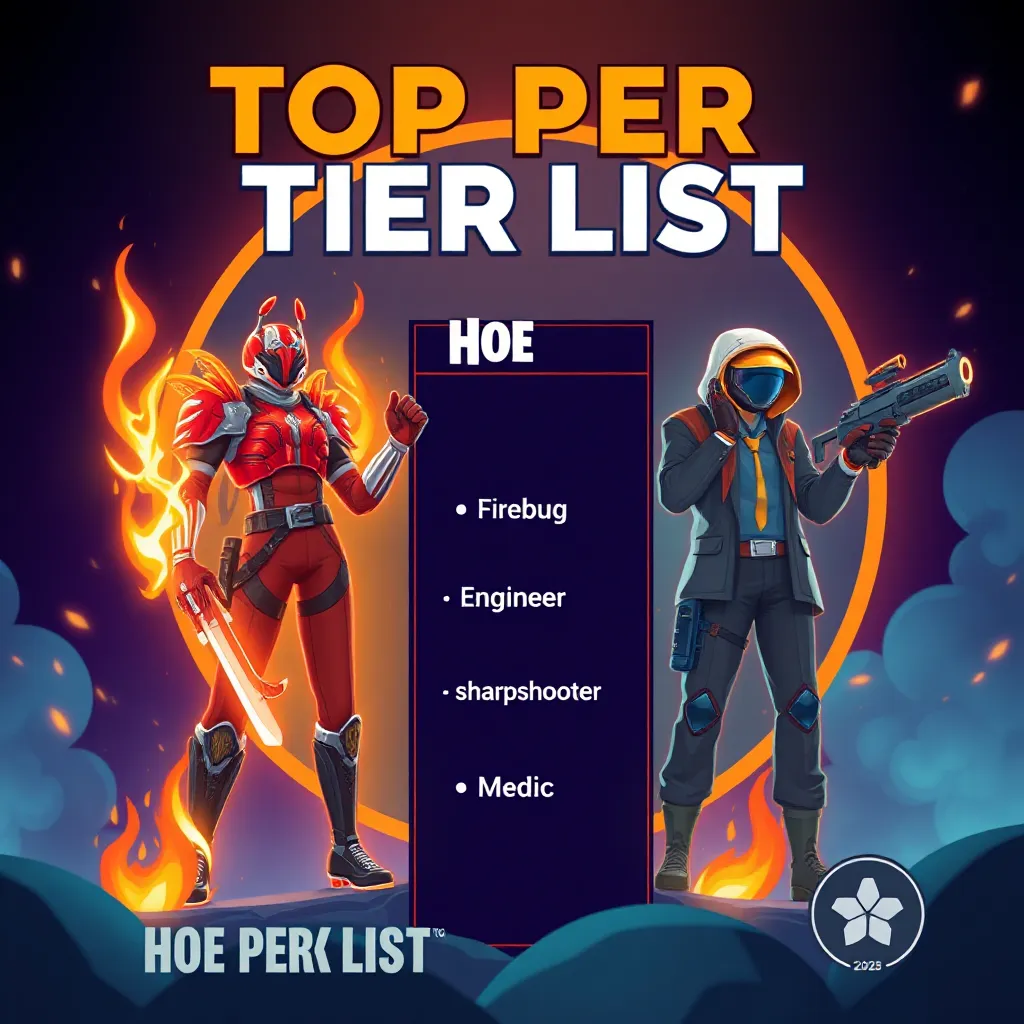Top Perk Tier List for HoE Difficulty Players in 2025 : LevelUpTalk