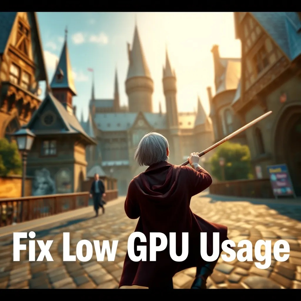 Fix Low GPU Usage Issues in Hogwarts Legacy : LevelUpTalk
