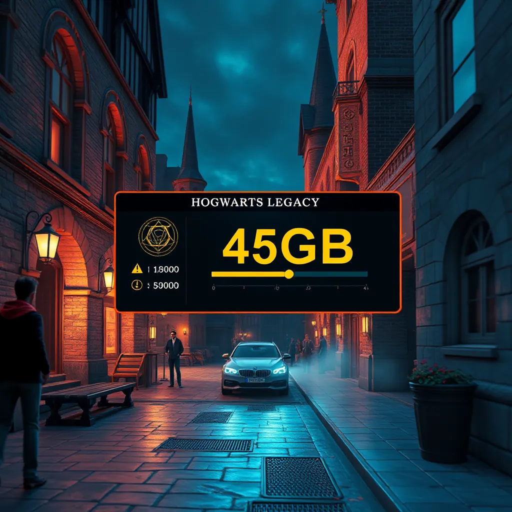 Hogwarts Legacy's 45GB Memory Allocation Explained : LevelUpTalk