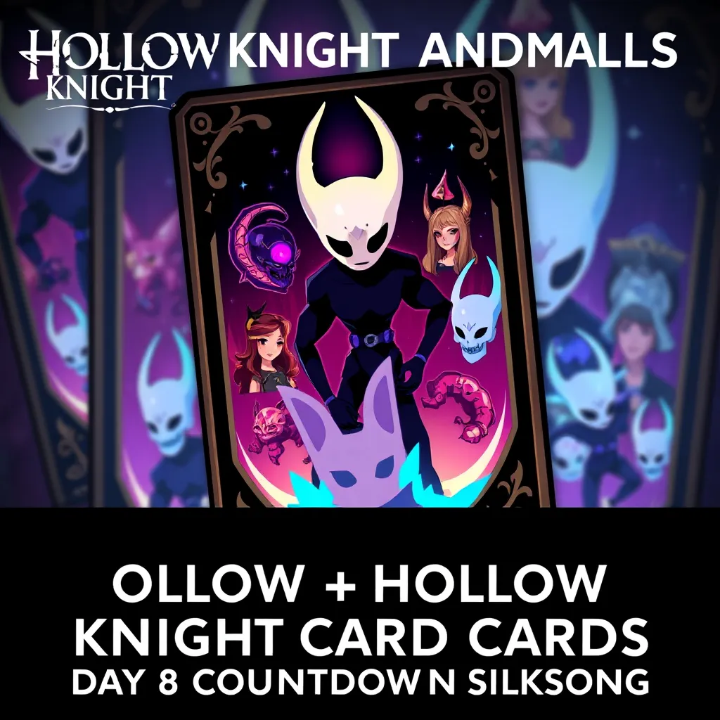 Creating Hollow Knight Cards: Day 8 Countdown to Silksong : LevelUpTalk
