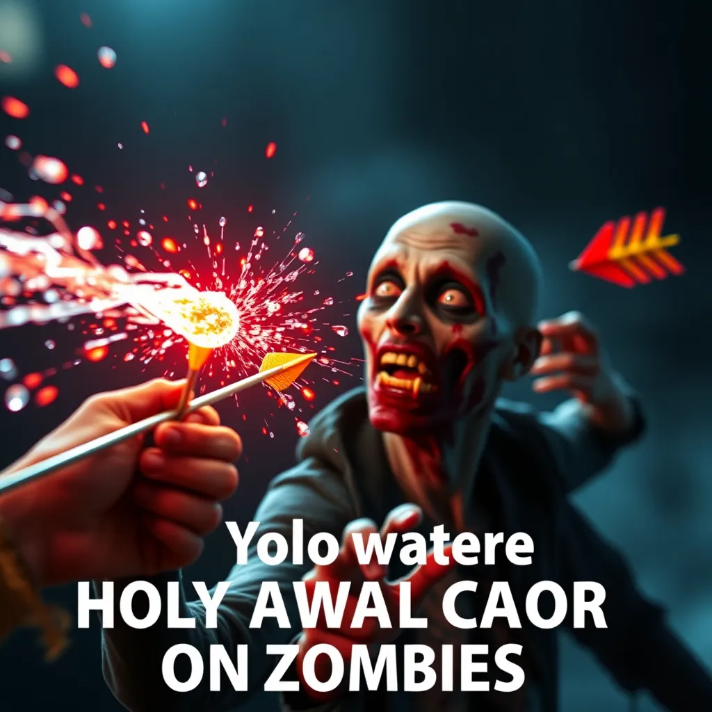 Should You Use Holy Water Arrows on Zombies? : LevelUpTalk