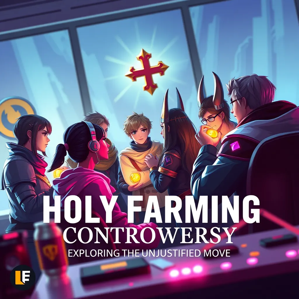 Holy Aura Farming Controversy: Exploring the Unjustified Move : LevelUpTalk