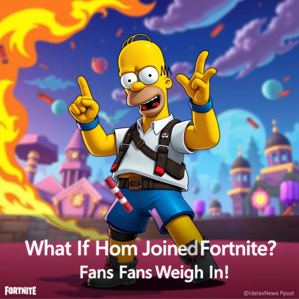 What If Homer Joined Fortnite? Fans Weigh In! : LevelUpTalk