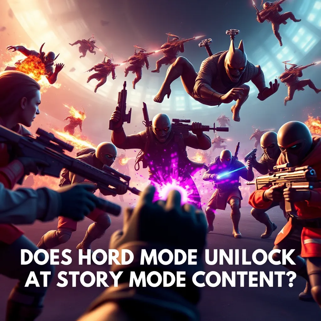 Does Horde Mode Unlock Story Mode Content? : LevelUpTalk