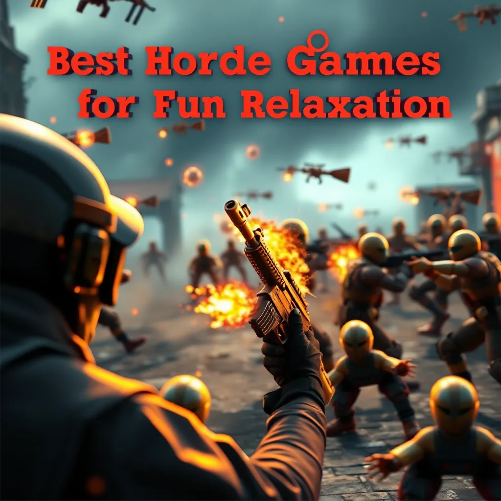 Best Horde Shooter Games for Fun and Relaxation : LevelUpTalk