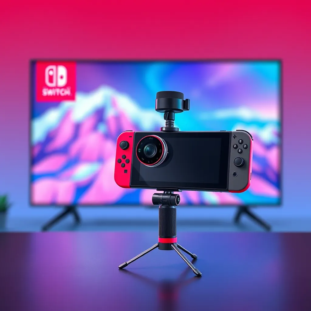 Hori Introduces New Portable Camera for Nintendo Switch 2 : LevelUpTalk