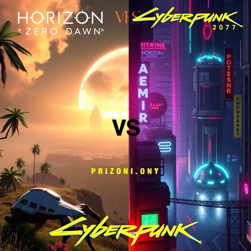 Horizon Zero Dawn vs Cyberpunk 2077: Which to Play First? : LevelUpTalk