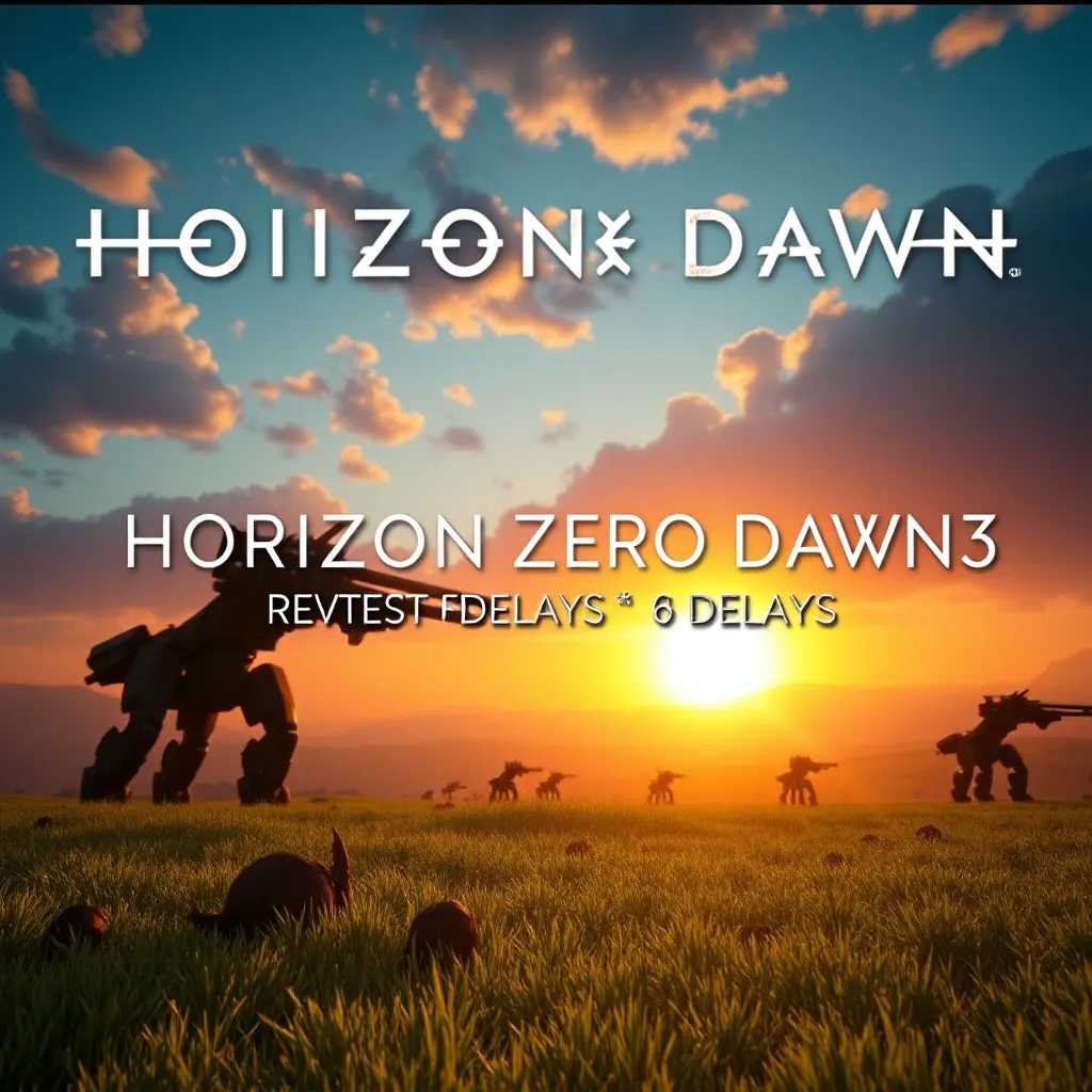 Latest Sources Reveal Horizon Zero Dawn 3 Delays : LevelUpTalk