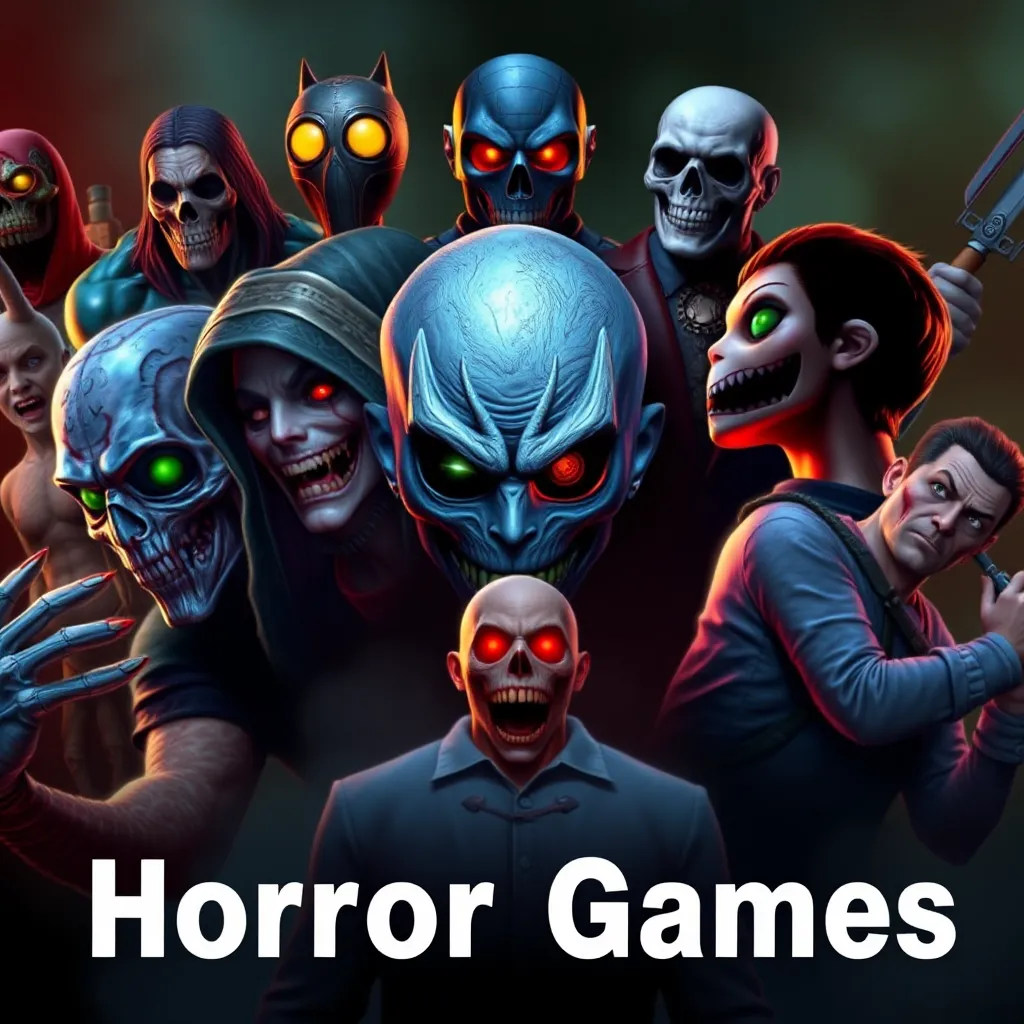 Top Must-Play Horror Games for Thrilling Experiences : LevelUpTalk