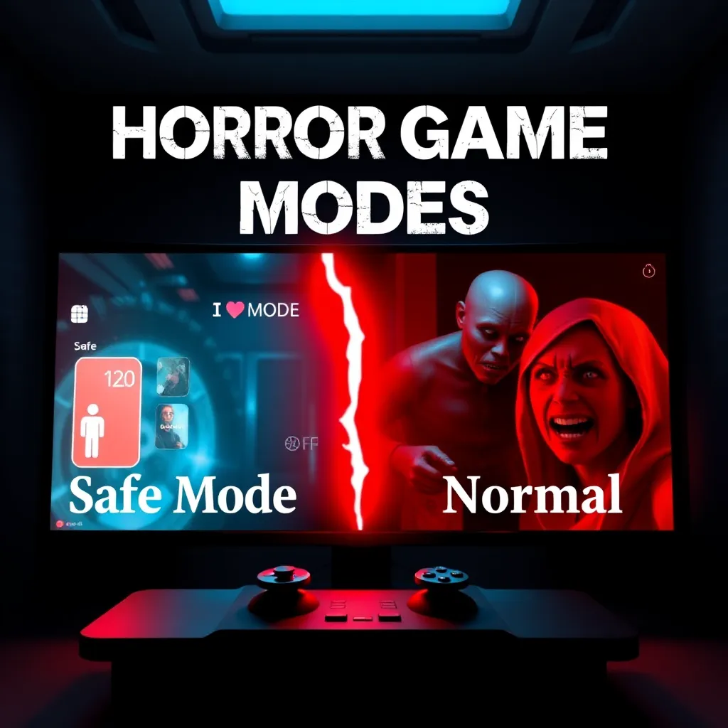 Safe Mode vs Normal: Choosing Your Horror Game Experience : LevelUpTalk