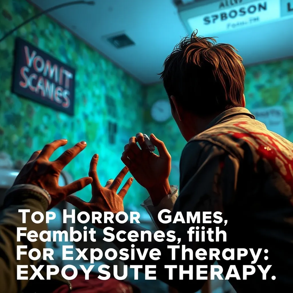 Top Horror Games Featuring Vomit Scenes for Exposure Therapy : LevelUpTalk