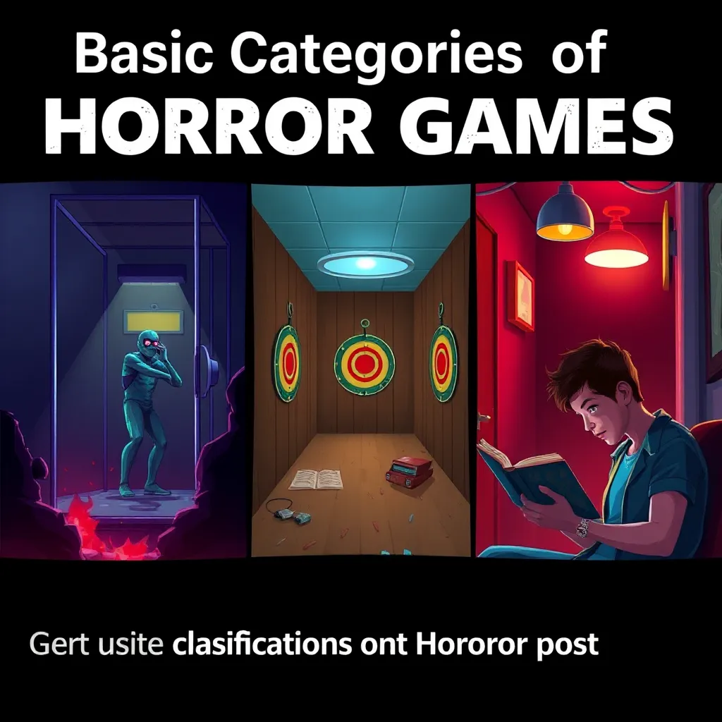 Exploring Basic Classifications of Horror Games : LevelUpTalk