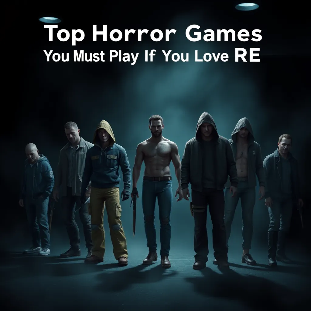 Top Horror Games You Must Play If You Love RE : LevelUpTalk