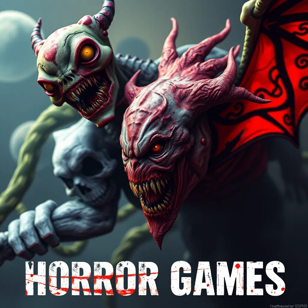 Explore Horror Games Featuring Unique and Gory Monsters : LevelUpTalk