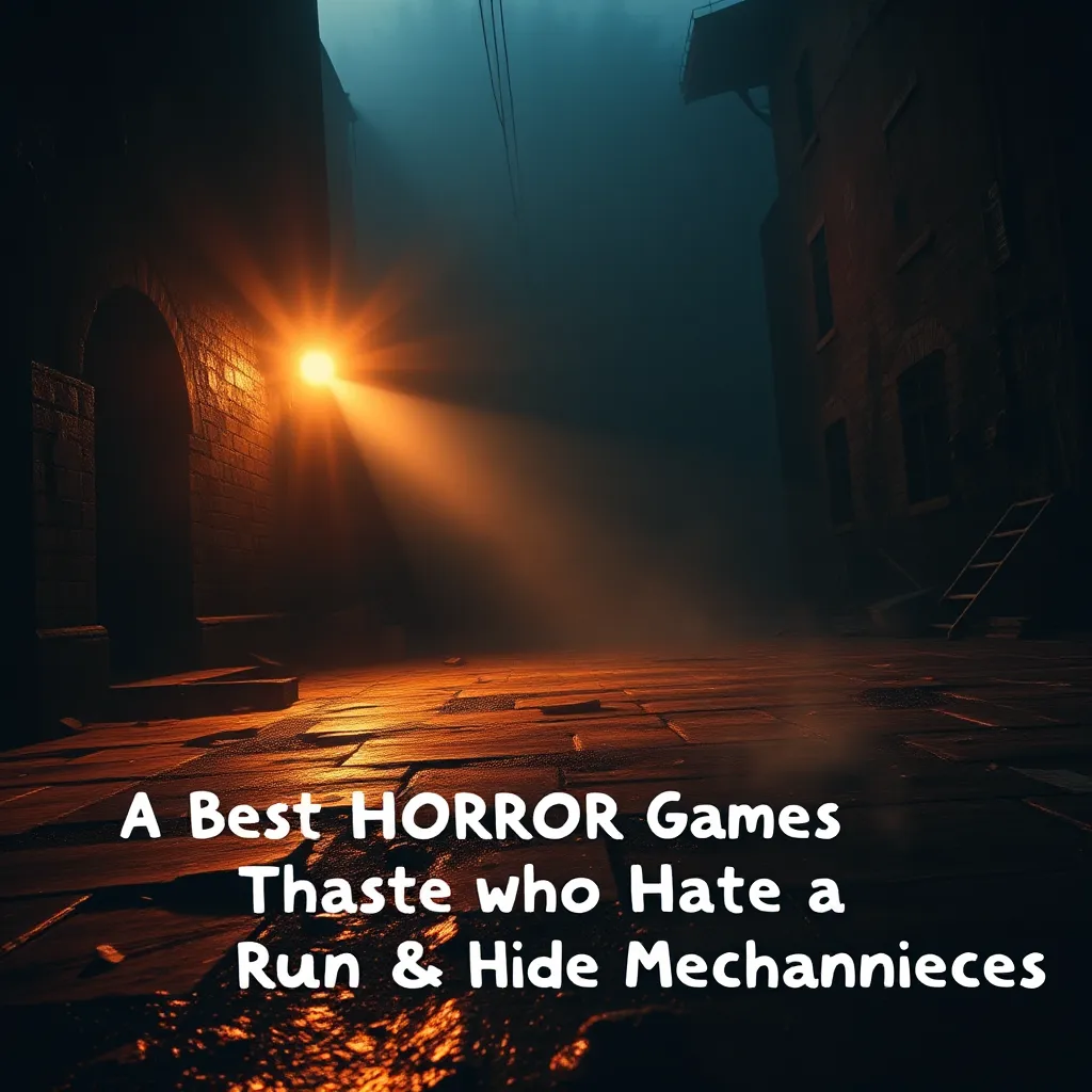 Best Horror Games for Those Who Hate Run & Hide Mechanics : LevelUpTalk
