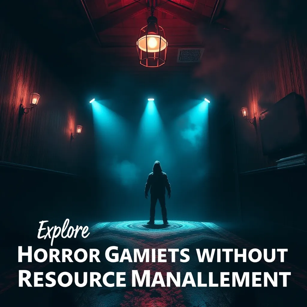 Explore Horror Games Without Resource Management Challenges : LevelUpTalk