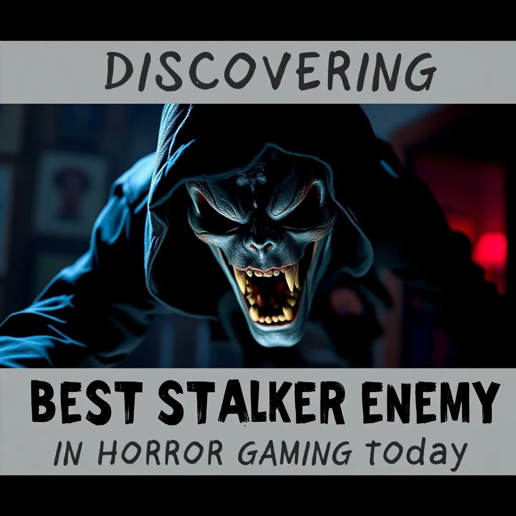 Discovering the Best Stalker Enemy in Horror Gaming Today : LevelUpTalk