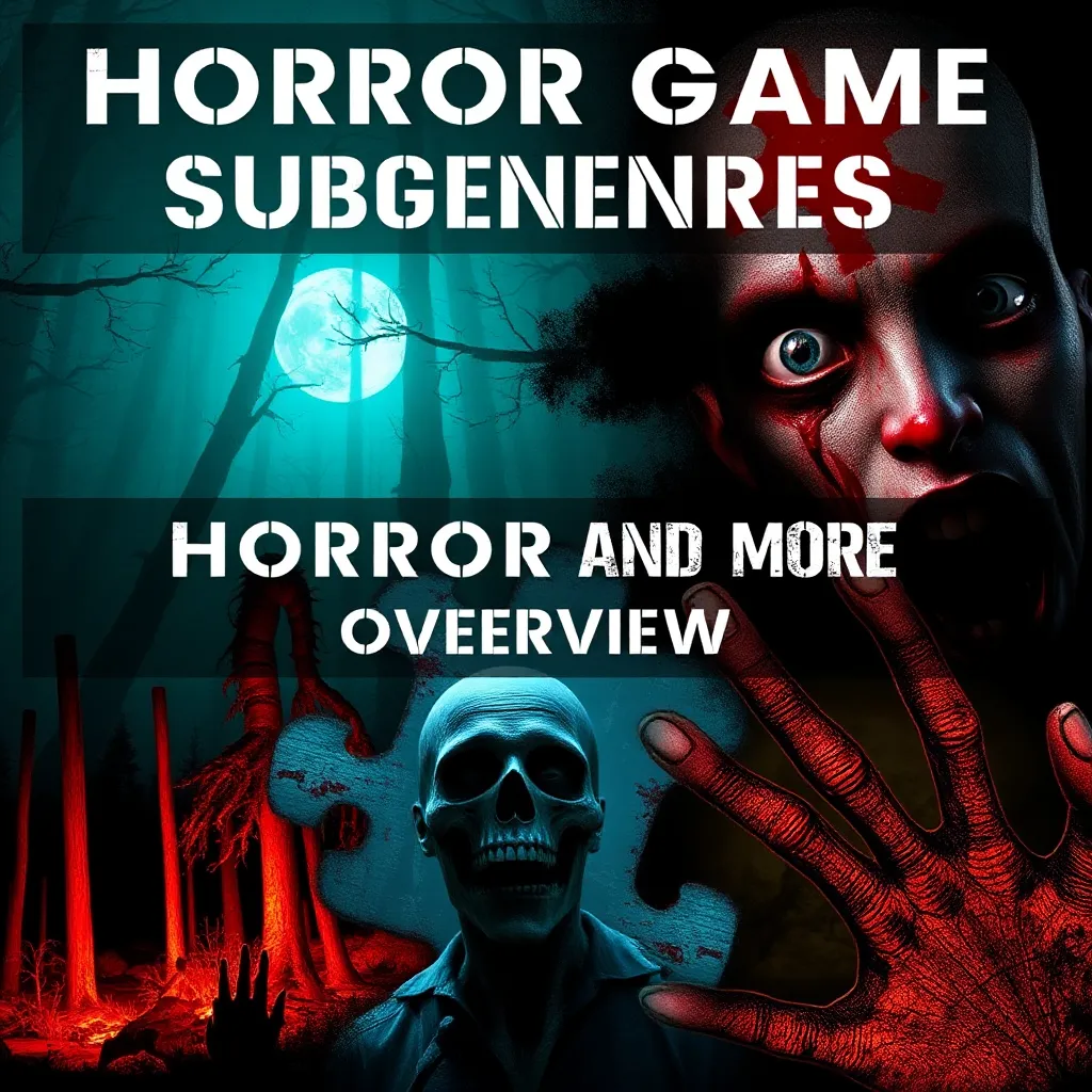 Understanding Horror Game Subgenres: Survival and More : LevelUpTalk