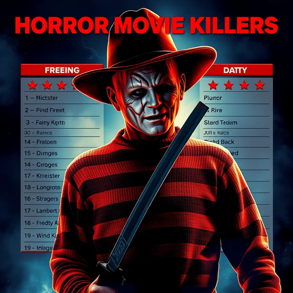 Ranking Horror Movie Killers: Who Would I Date? : LevelUpTalk