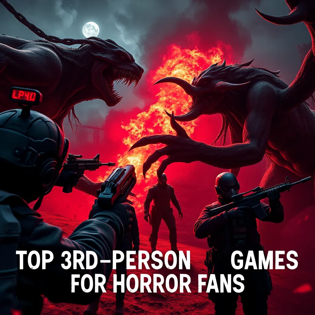 Top 3rd-Person Shooter Games for Horror Fans : LevelUpTalk