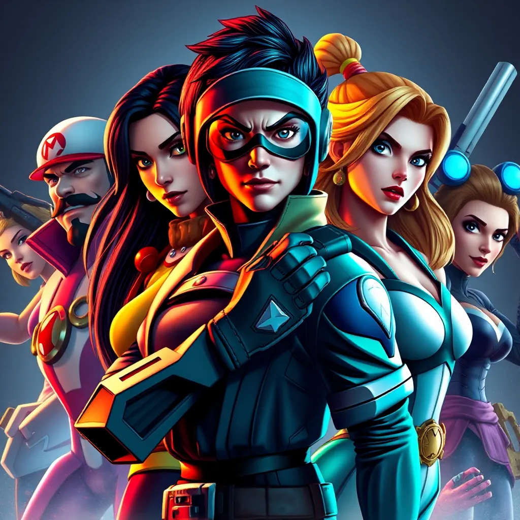 Ranking the Hottest Male and Female Video Game Characters : LevelUpTalk