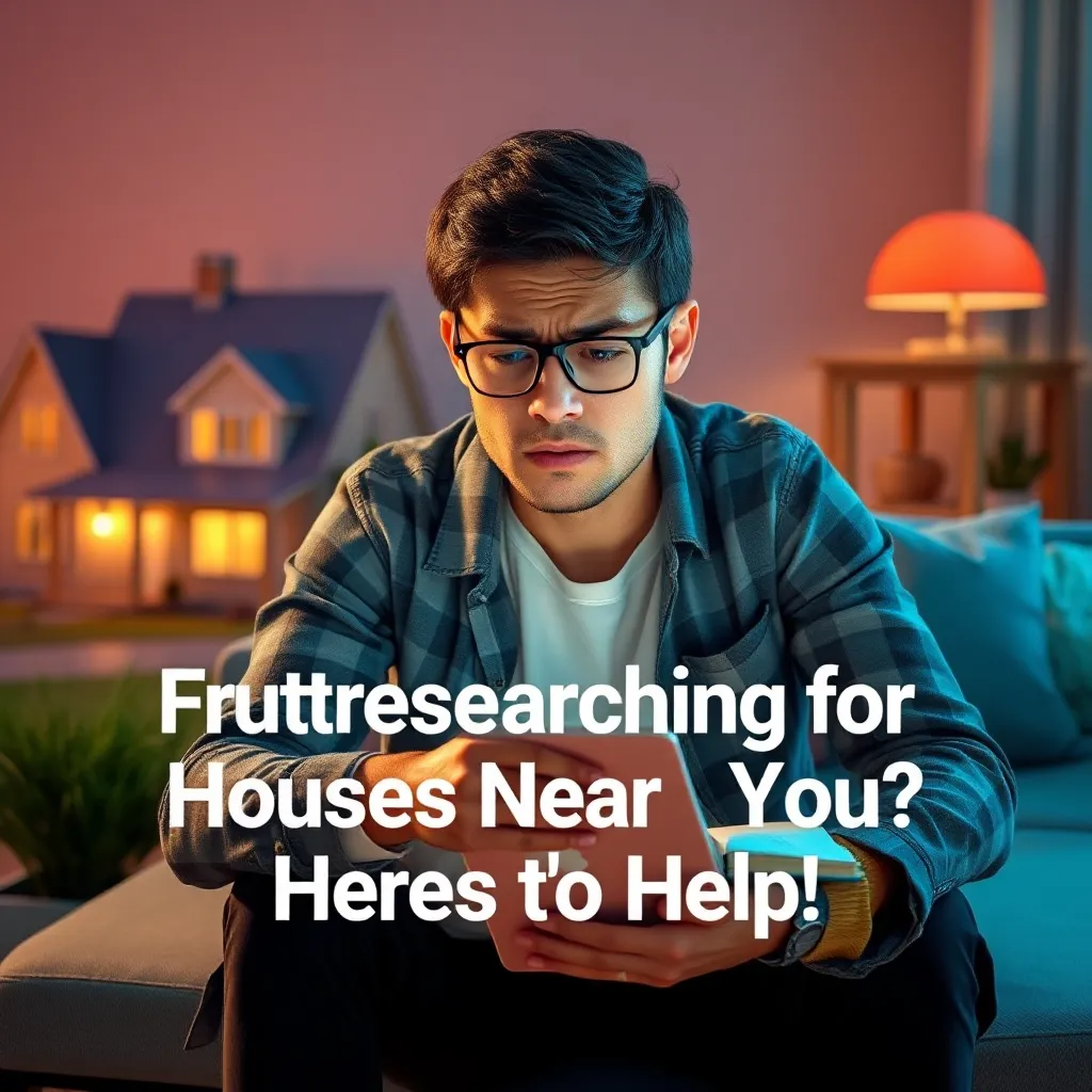 Frustrated Searching for Houses Near You? Here's Help! : LevelUpTalk