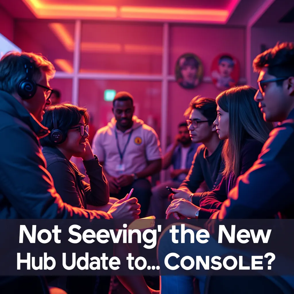 Not Seeing the New Hub Update on Your Console? : LevelUpTalk
