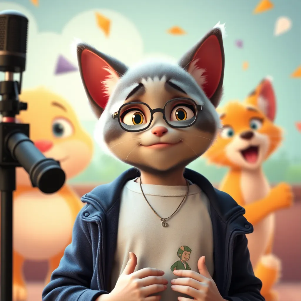 Outrage as Voice Actor Hired for Animated Cat Role : LevelUpTalk