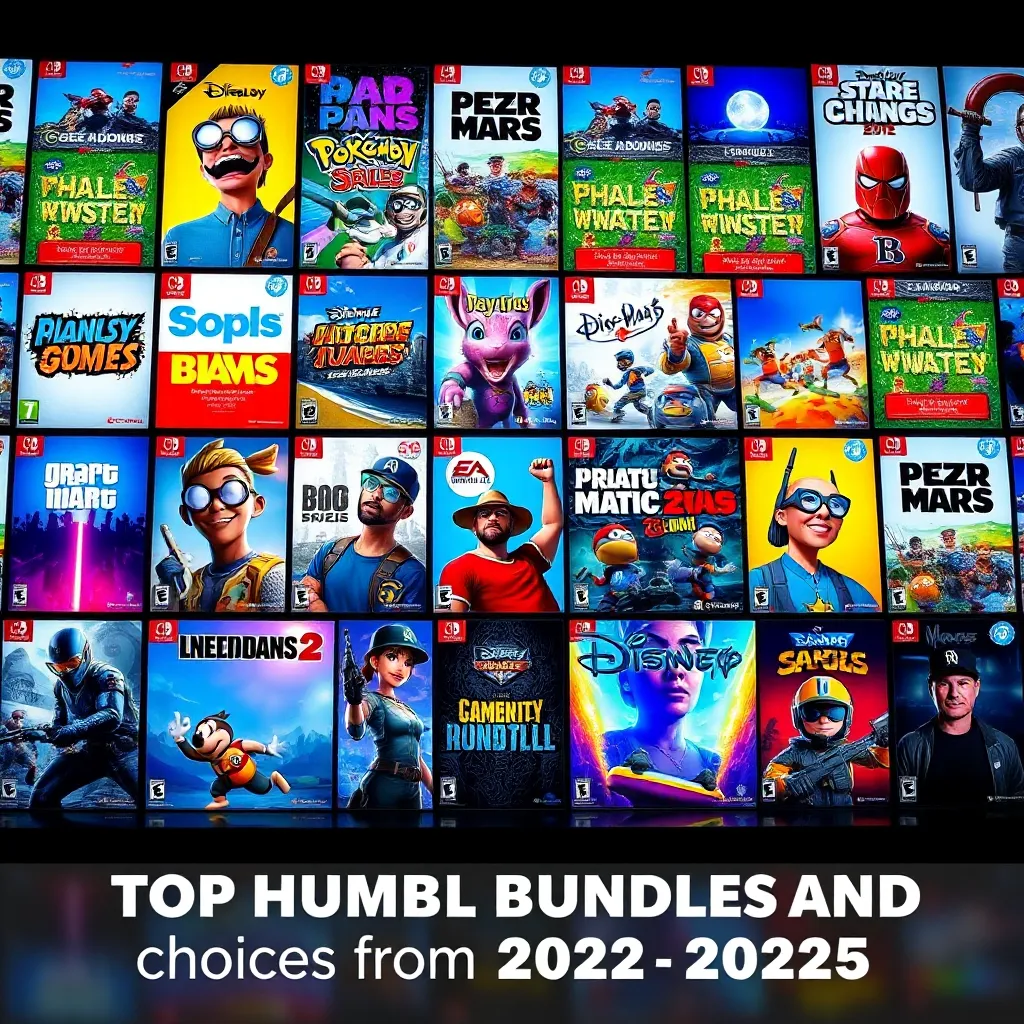 Top Humble Bundles and Choices from 2022 to 2025 : LevelUpTalk