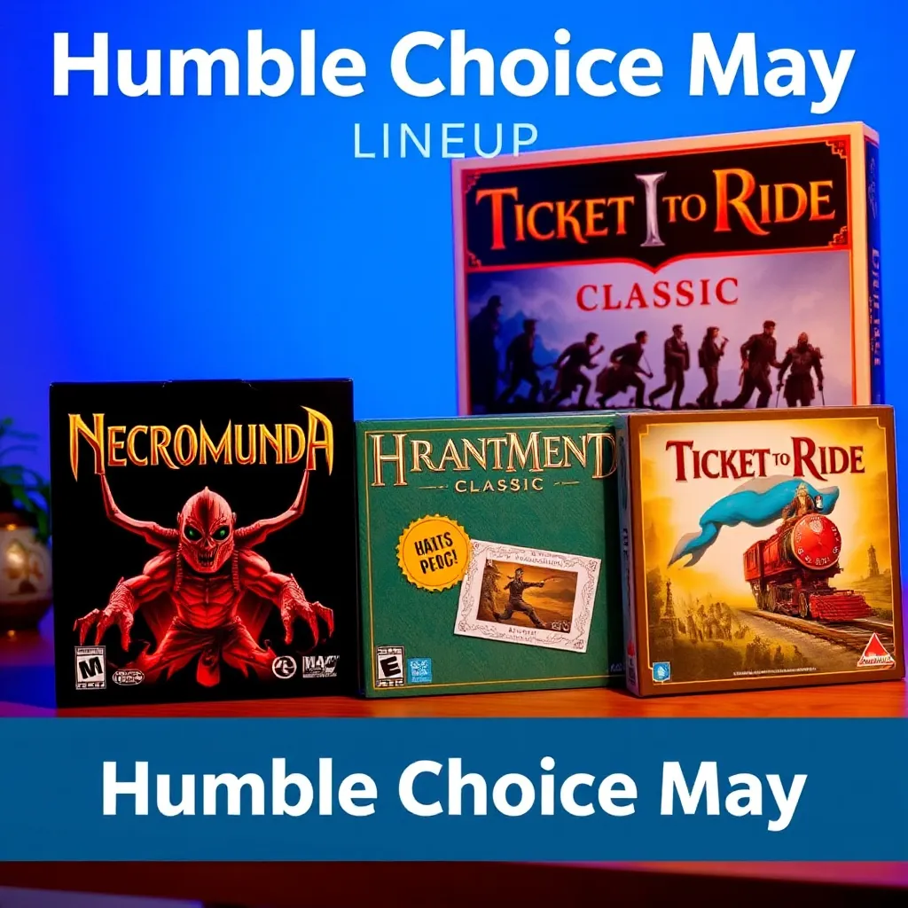 Humble Choice May Offers Necromunda, Ticket to Ride Games : LevelUpTalk