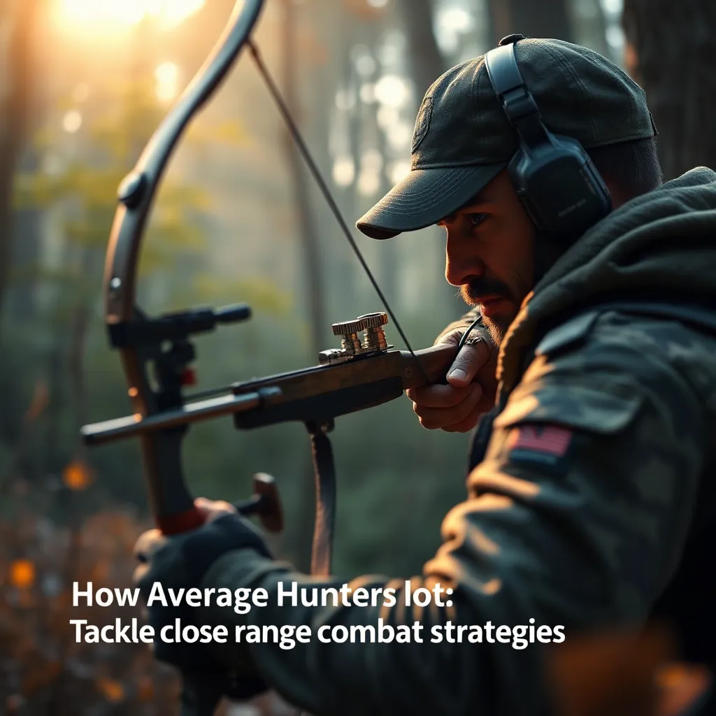 How Average Hunters Tackle Close Range Combat Strategies : LevelUpTalk
