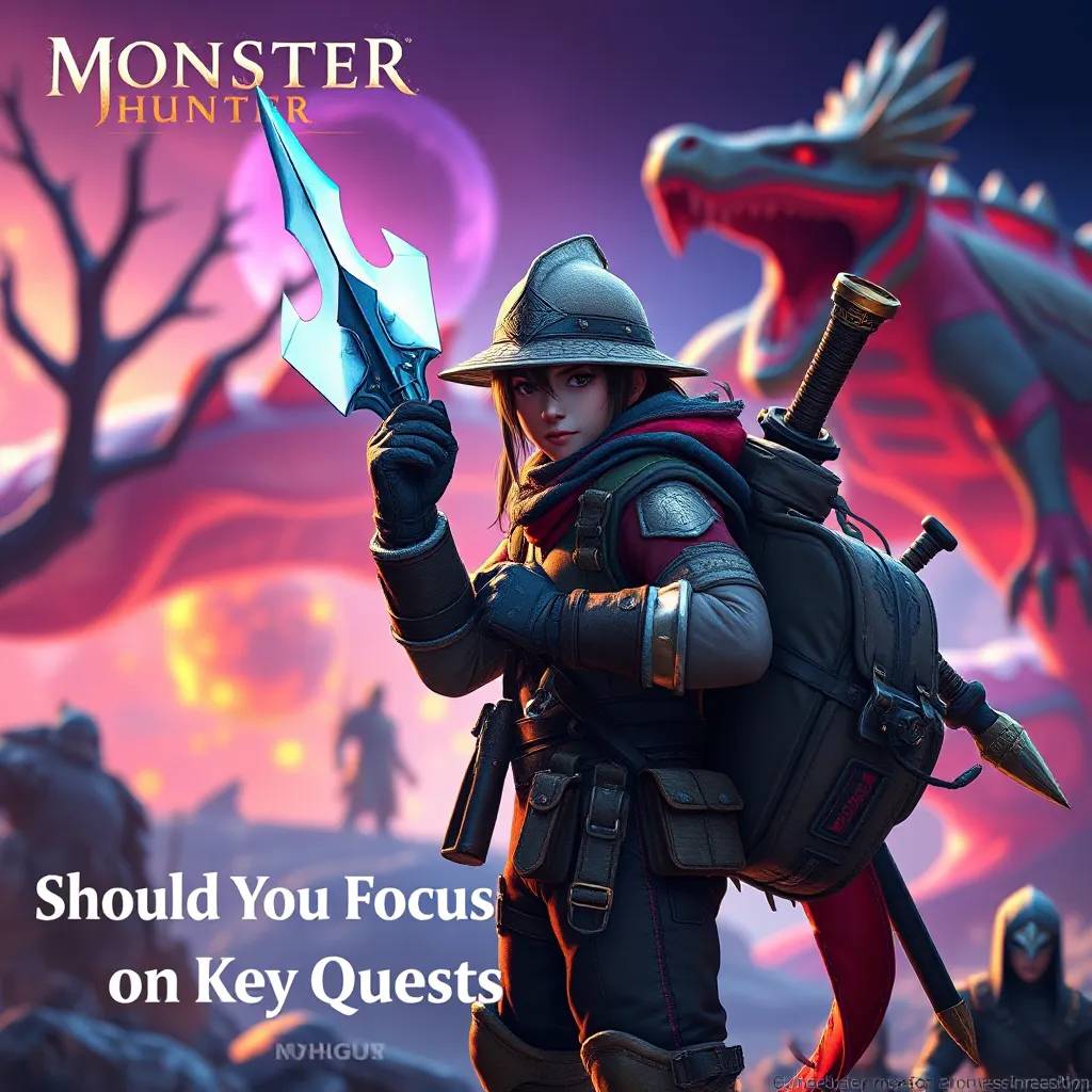 Should You Focus on Key Quests in MHGU? : LevelUpTalk