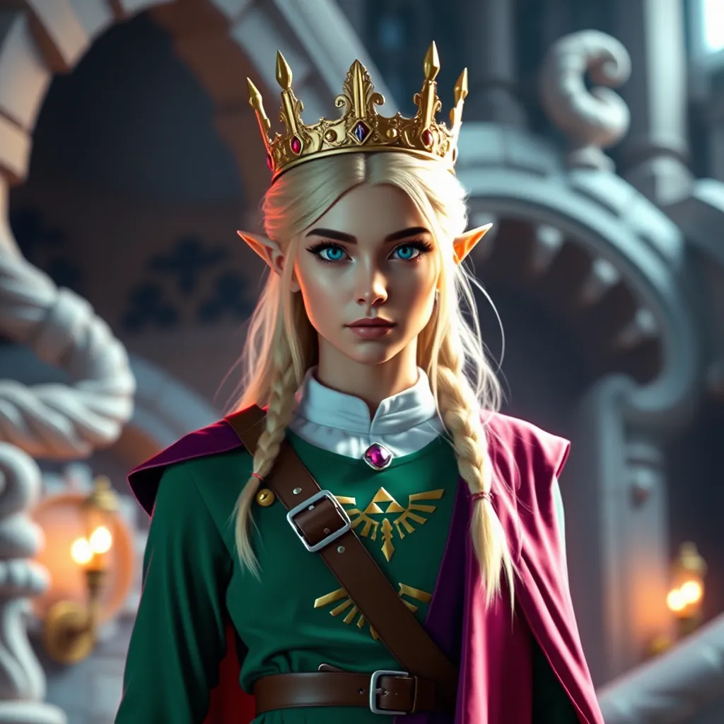 Hunter Schafer Rumored for Princess Zelda Role in Movie : LevelUpTalk