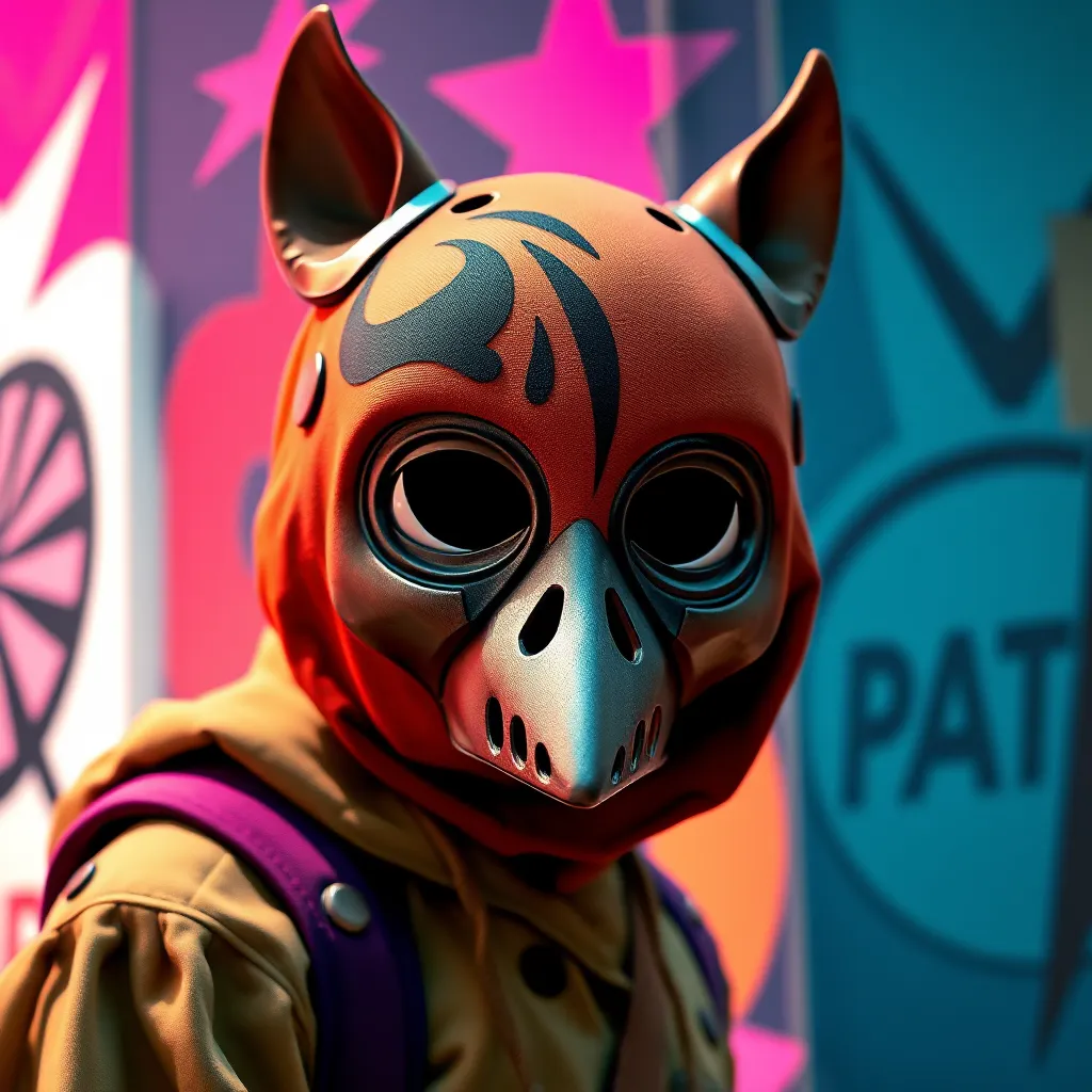 First-Ever Hunter Mask Debuts in Brooklyn's Art Scene : LevelUpTalk