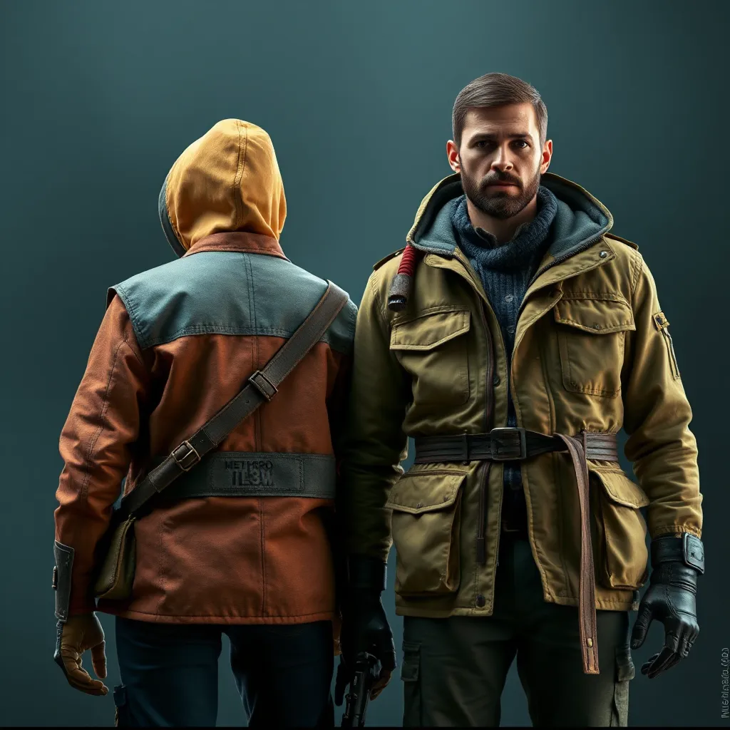Hunter and Miller's Jackets in Metro 2033: Style Guide : LevelUpTalk