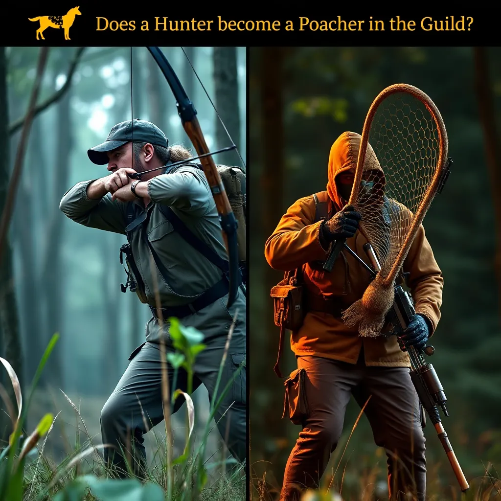 When Does a Hunter Become a Poacher in the Guild? : LevelUpTalk