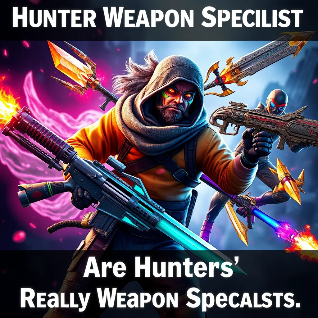 Are Hunters in Gaming Really Weapon Specialists? : LevelUpTalk