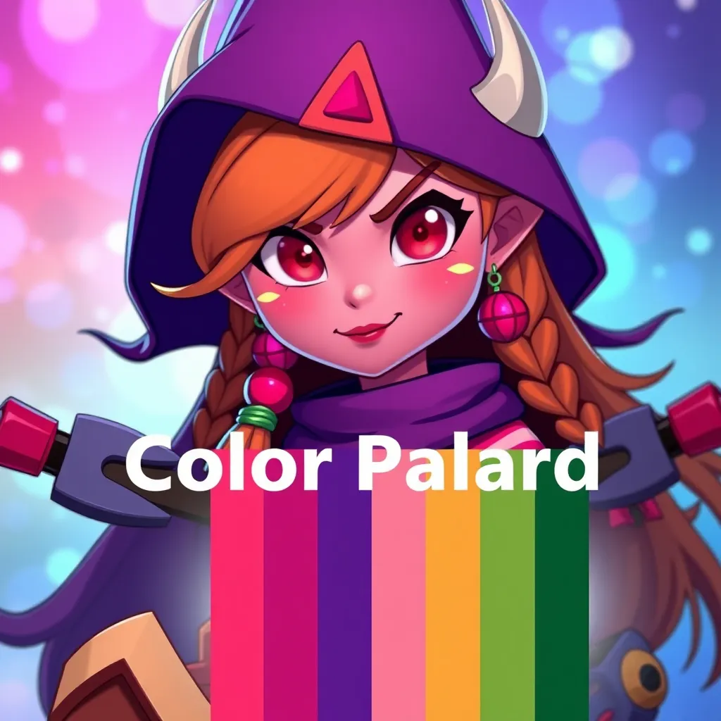 Explore 2 Stunning Color Palettes for Huntress Wizard : LevelUpTalk