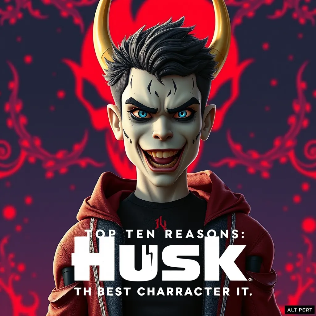 Top Ten Reasons Husk is the Best Character in Hellaverse : LevelUpTalk