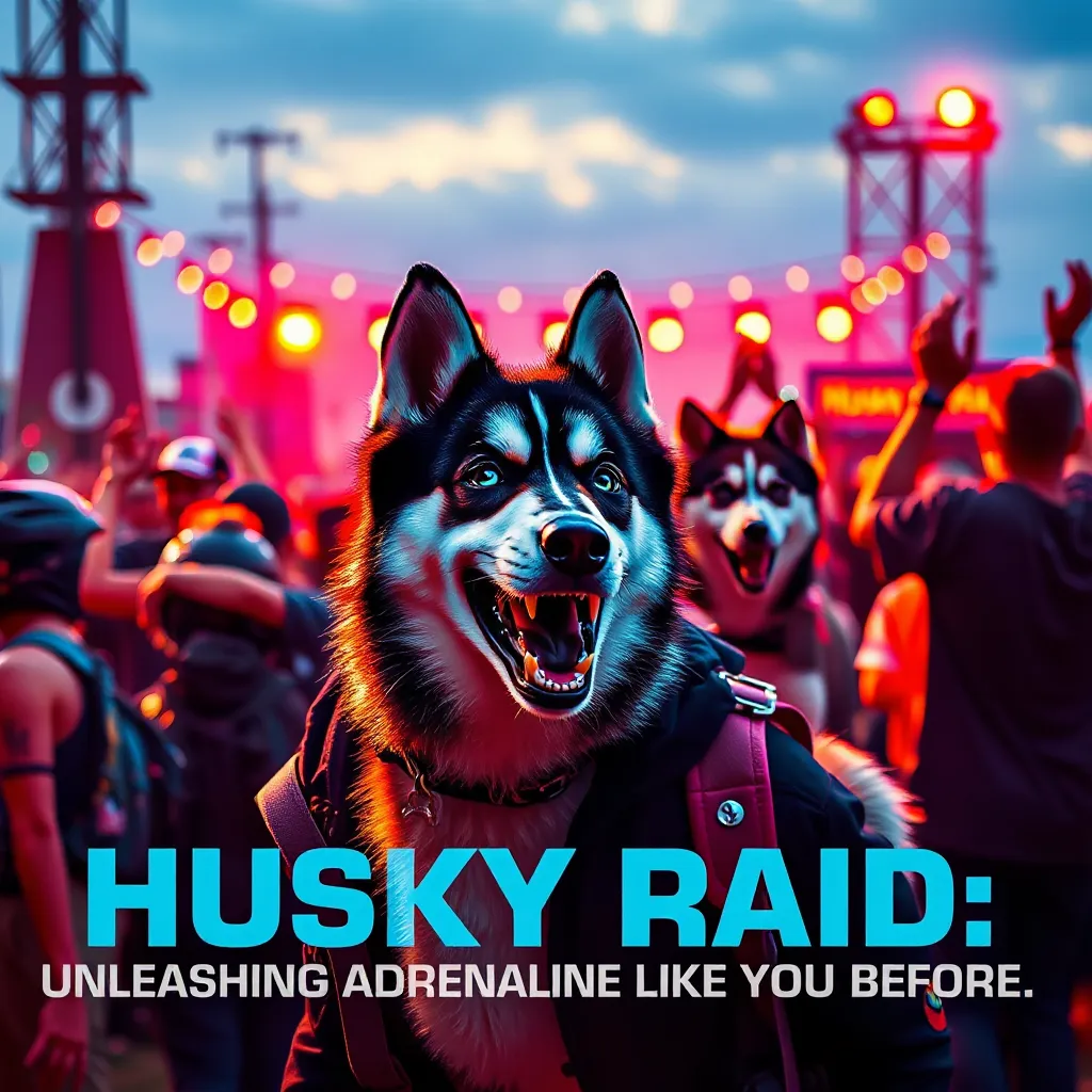 Husky Raid: Unleashing Adrenaline Like Never Before : LevelUpTalk