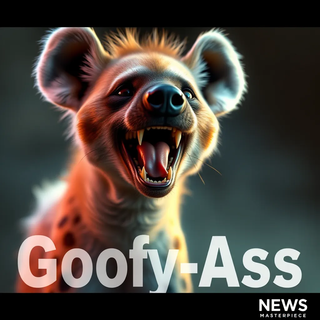 Hyena Named Goofy-Ass Brings Unexpected Laughter : LevelUpTalk