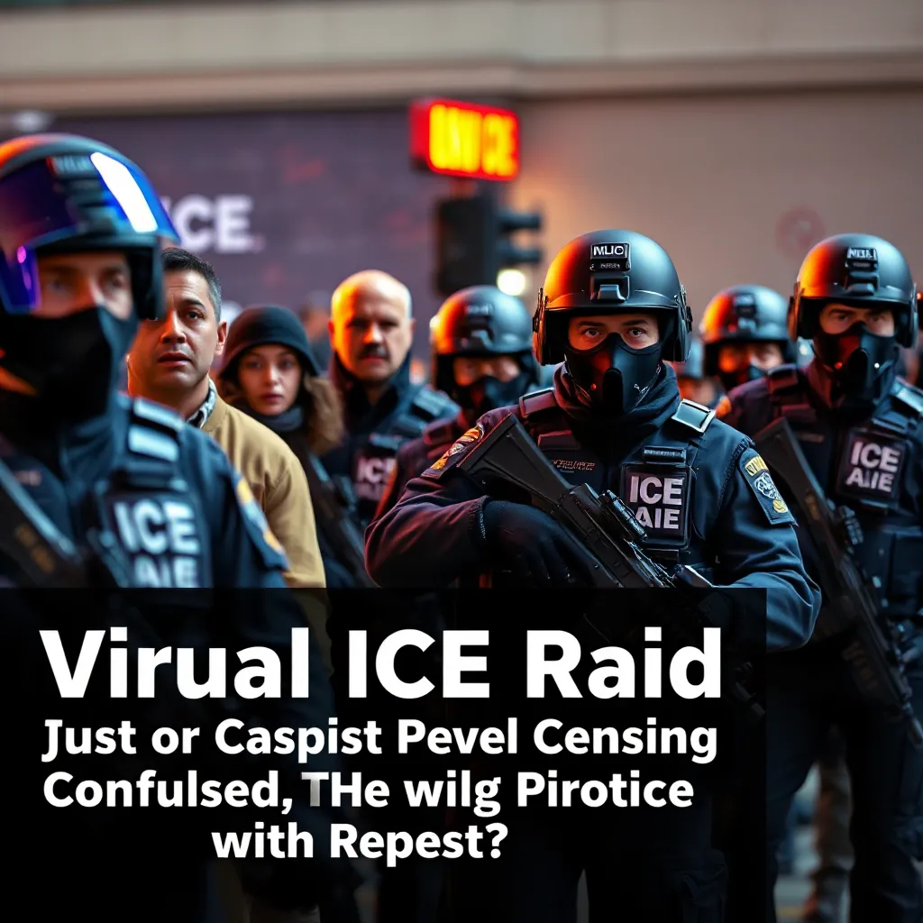 Viral ICE Raid Photo Confuses People with Game Screenshot : LevelUpTalk