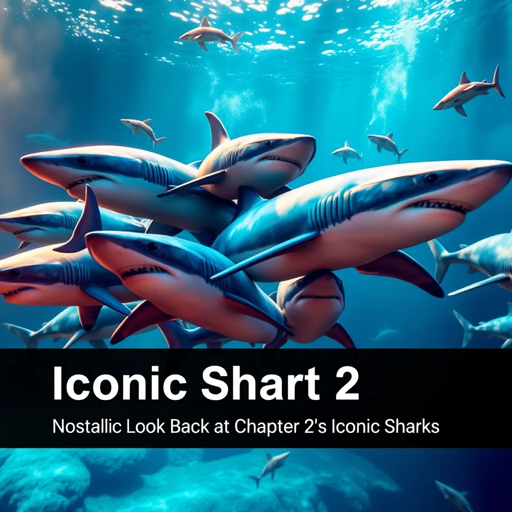 Nostalgic Look Back at Chapter 2's Iconic Sharks : LevelUpTalk