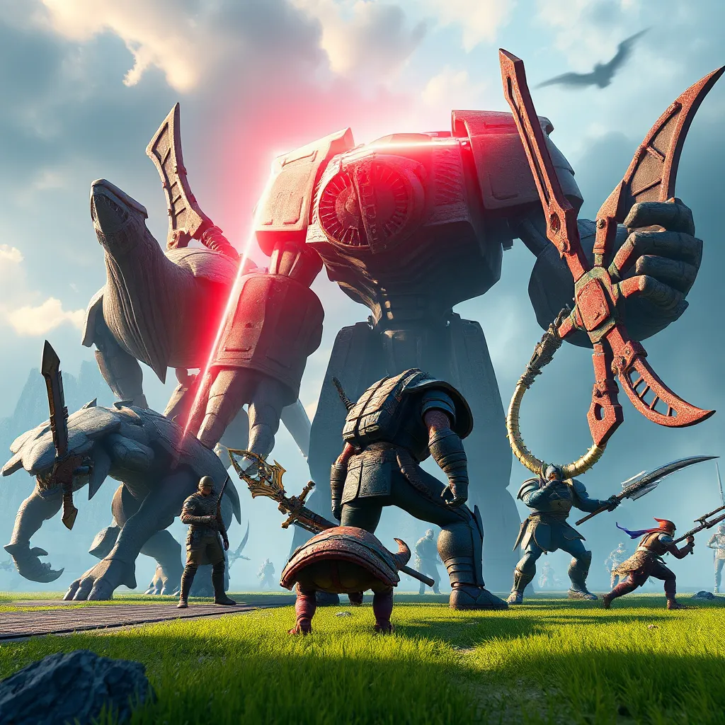 Your Favorite Video Game Colossus: Design and Combat : LevelUpTalk