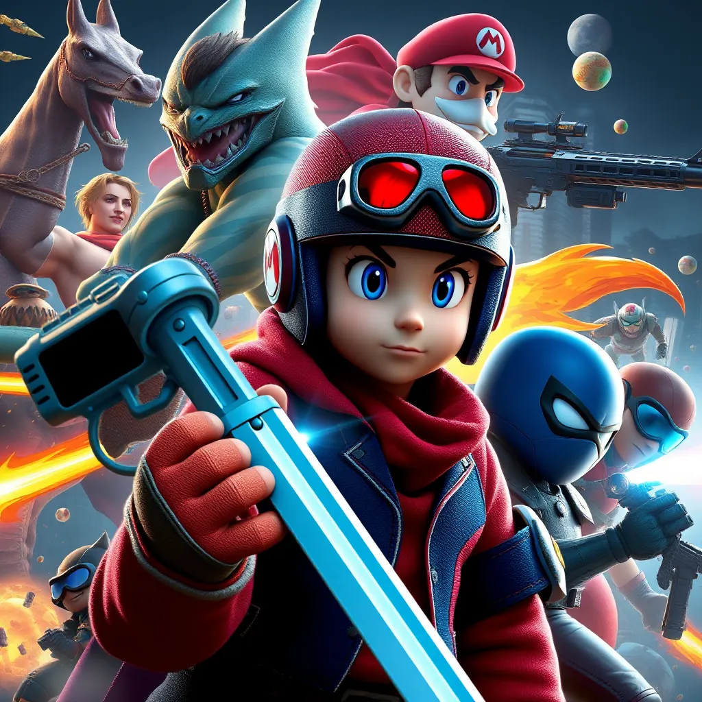 Exploring Iconic Game Art That Redefined Coolness : LevelUpTalk
