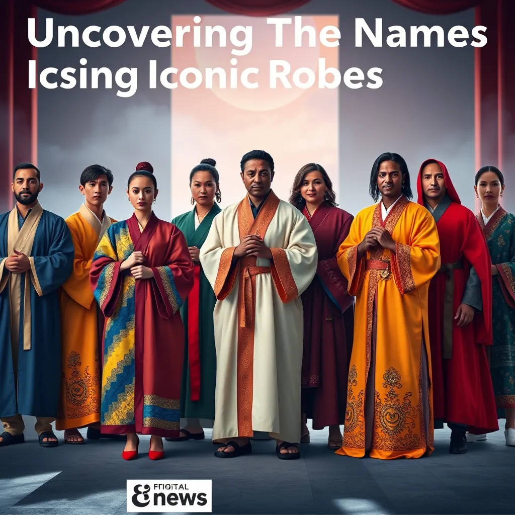 Uncovering the Names Behind Iconic Robes : LevelUpTalk