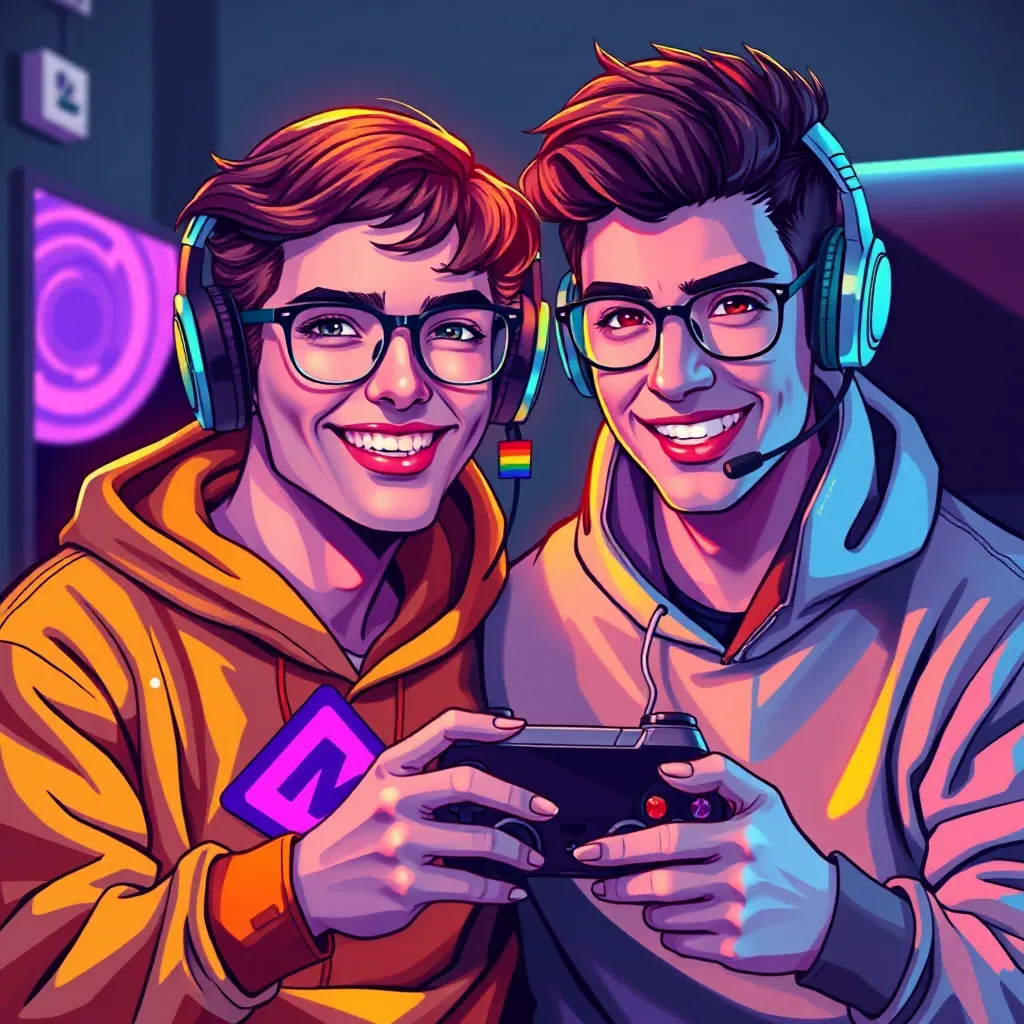 Celebrating Pride Month with Iconic Queer Gaming Couple : LevelUpTalk